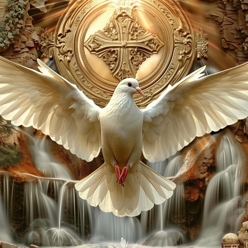 Religious Dove Puzzle - Etsy