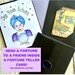 Mystic Mermaid Fortune Teller Cards, Party Favor, Beach Wedding, - Etsy