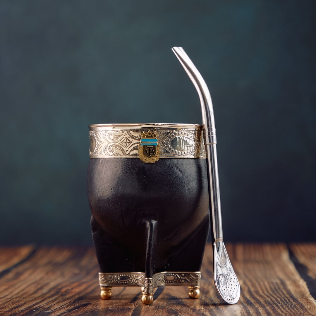 Imperial Mate Gourd Leo Messi Mate Customizable Stainless Steel Straw ...