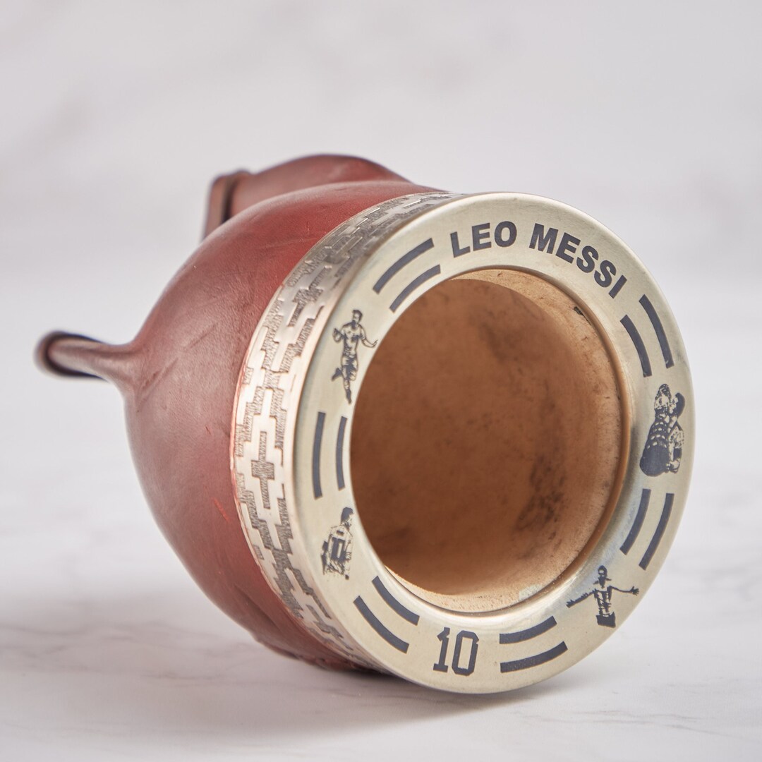 Imperial Mate Gourd Leo Messi Mate Stainless Steel Straw/bombilla for ...
