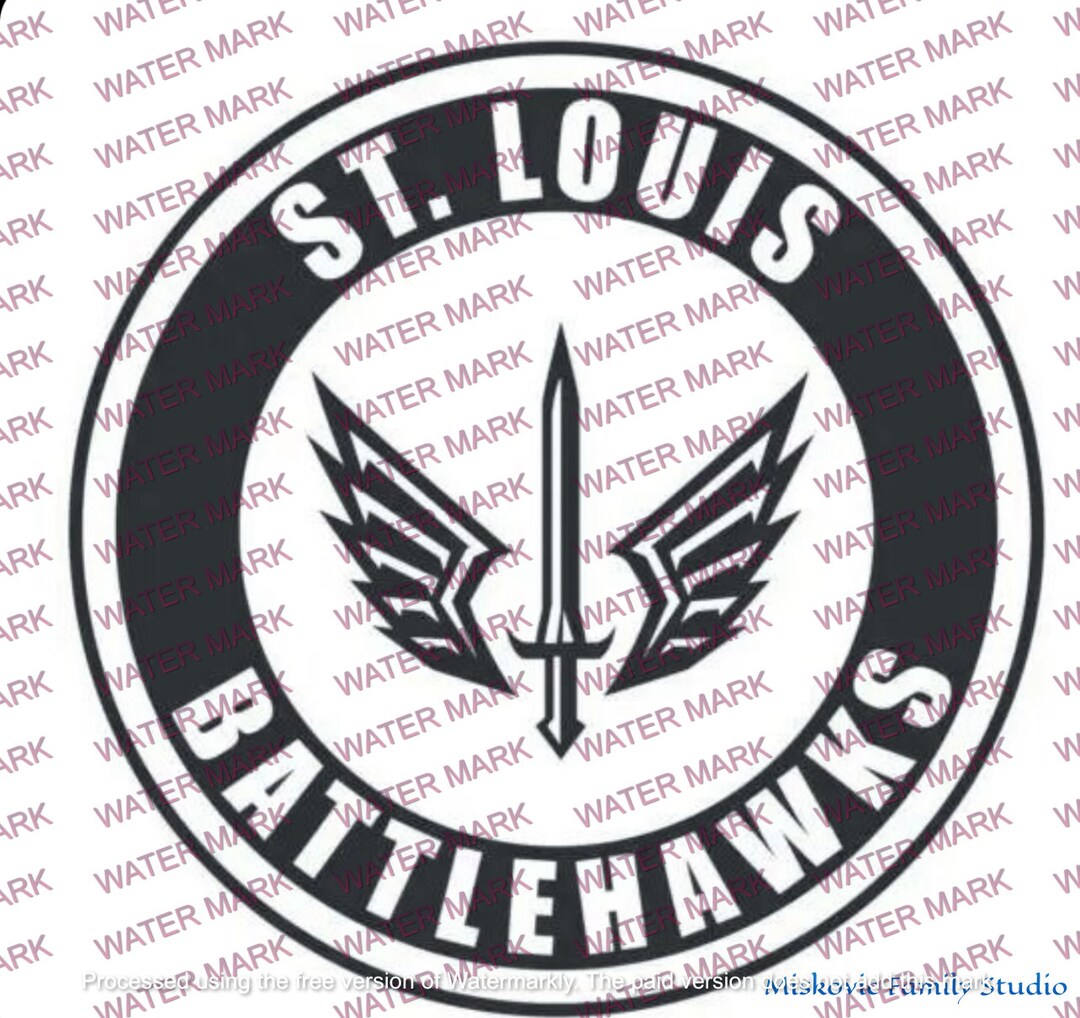Saint Louis Batllehawks Logo -(jpeg) - Etsy