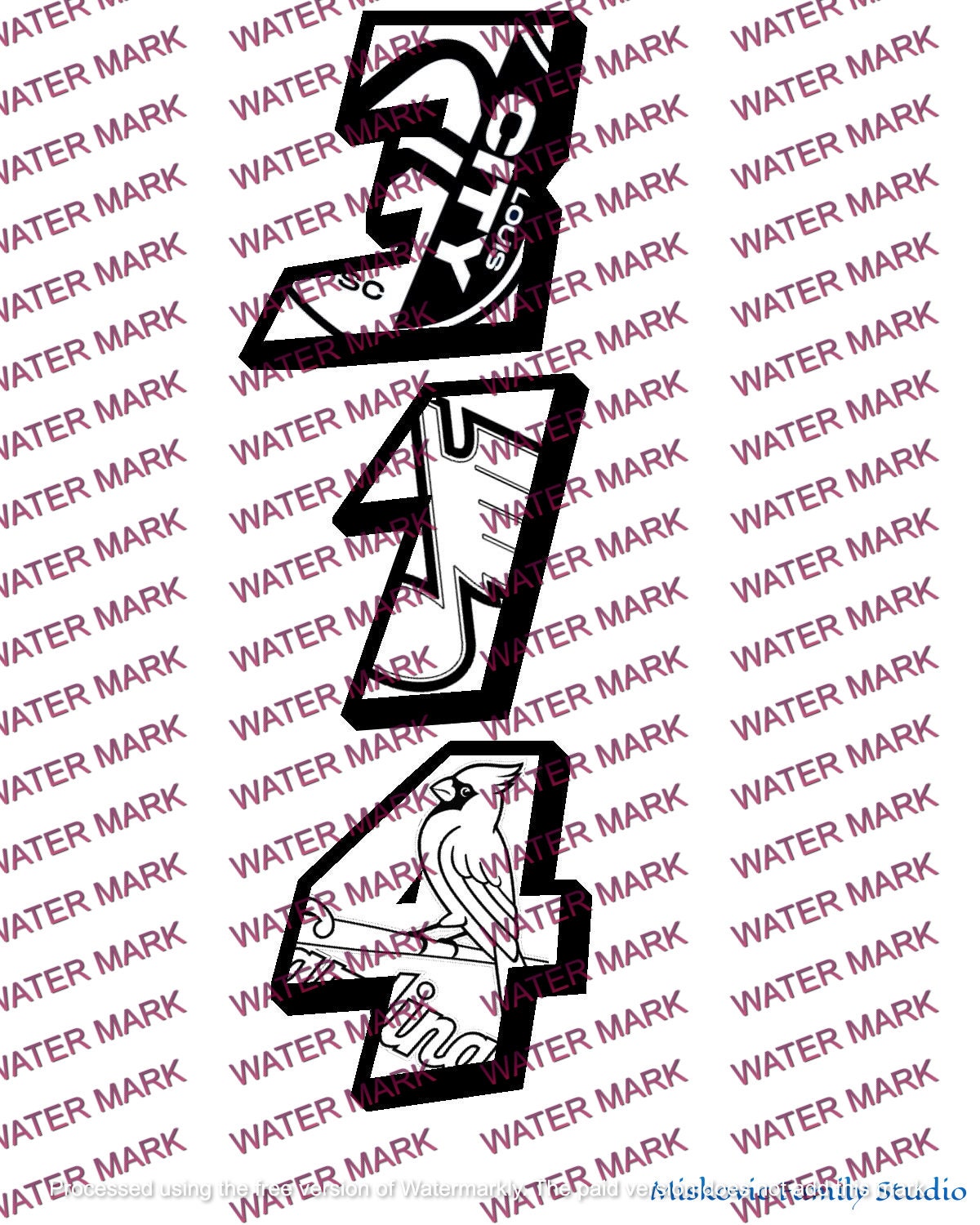 St.louis 314 Logo With Teams Inside the Numbers (jpeg) - Etsy