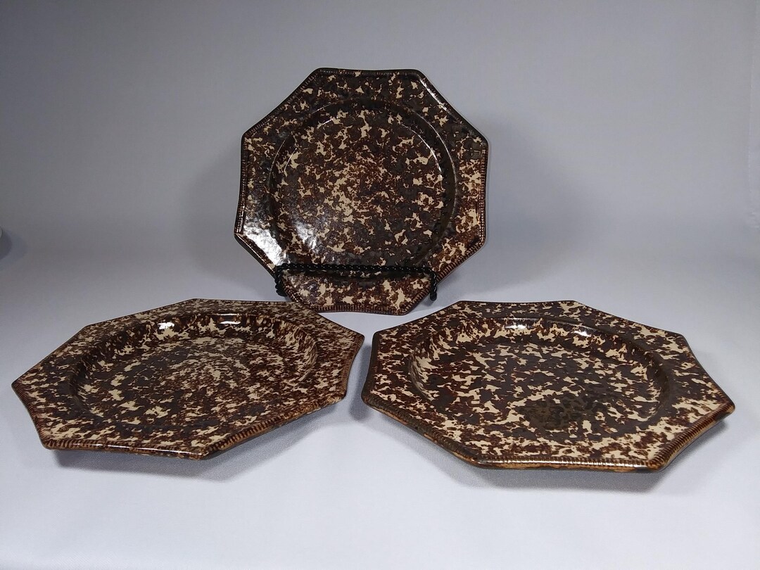 Mochaware Plates Whieldon 18th Century Style Metropolitan Museum of Art ...