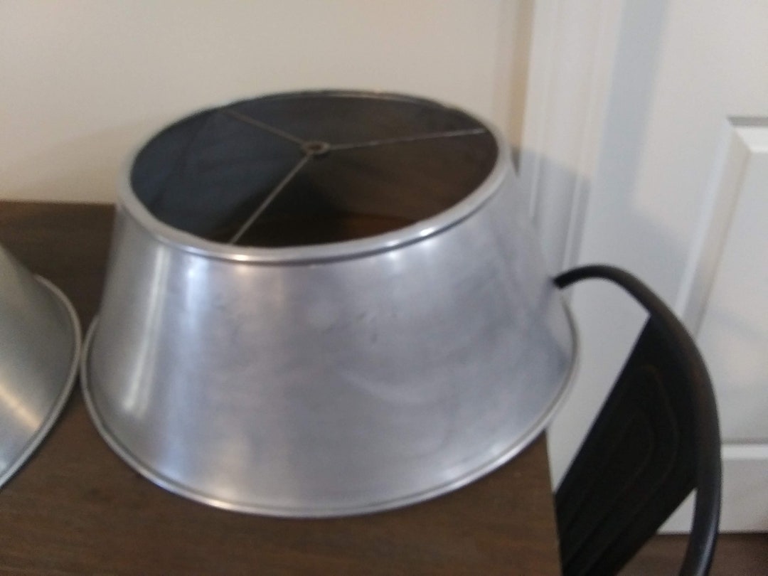 Spun Aluminum Lamp Shades Russel Wright Era - Etsy