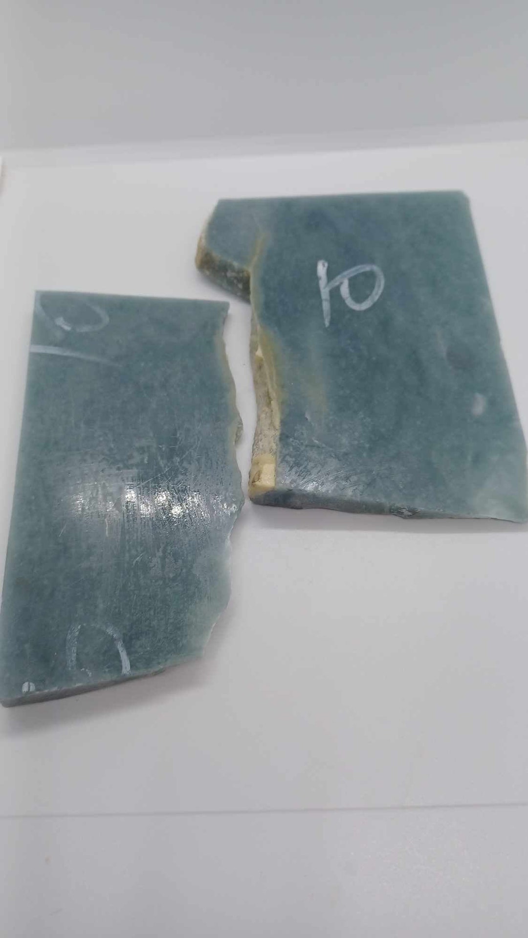 Medium Blue Jadeite Slabs 263g High Translucency - Etsy