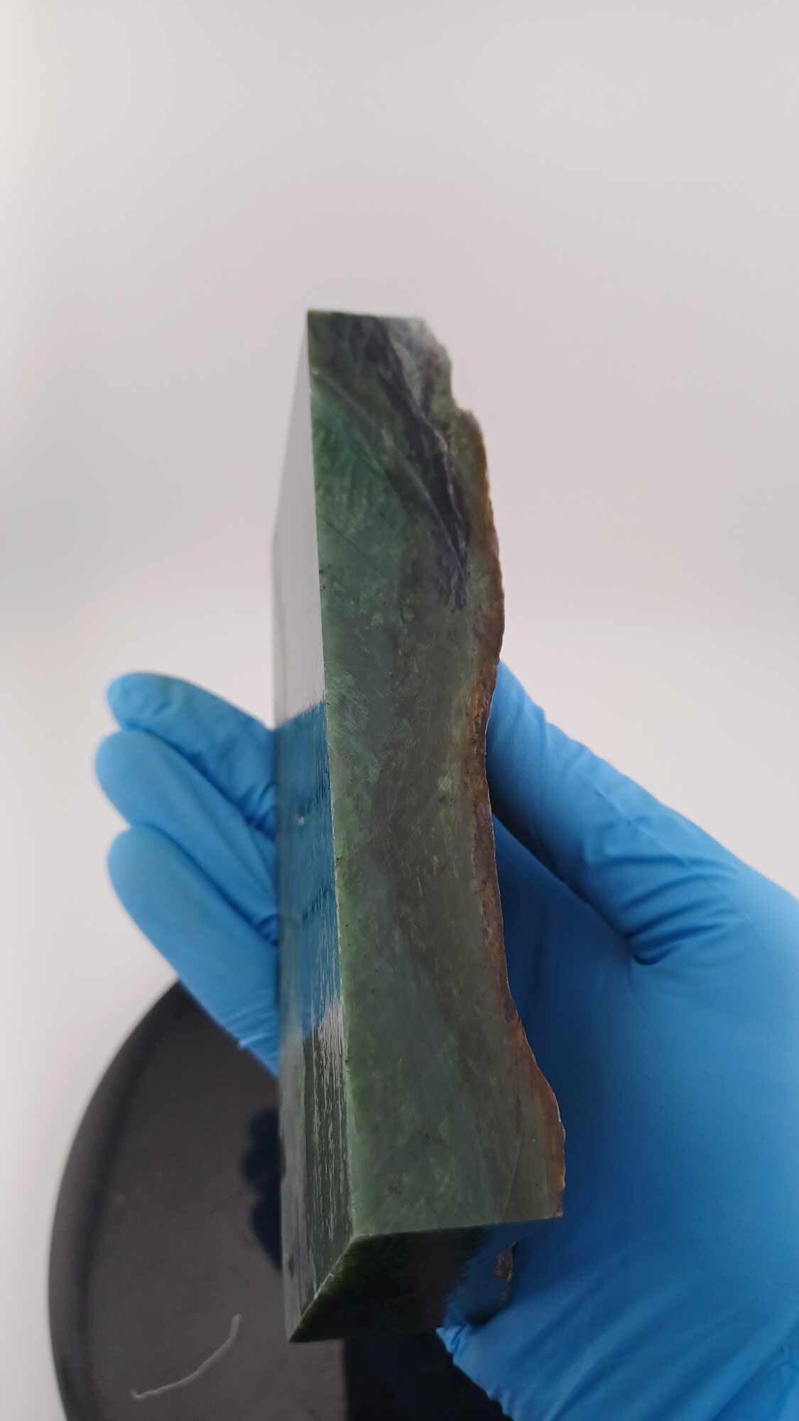 Indonesian Nephrite Jade Slab - 977g - Grade B+ - Etsy