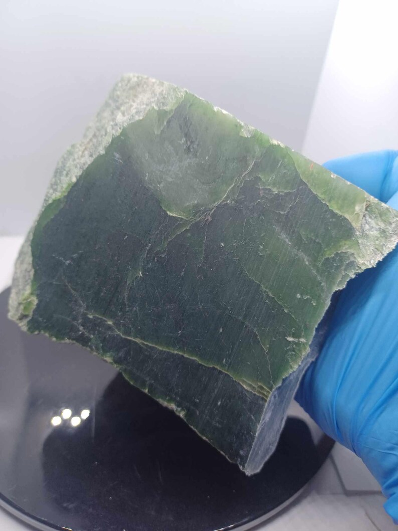 Polar BC Nephrite Jade Chunk - 1730g - Grade B - Etsy