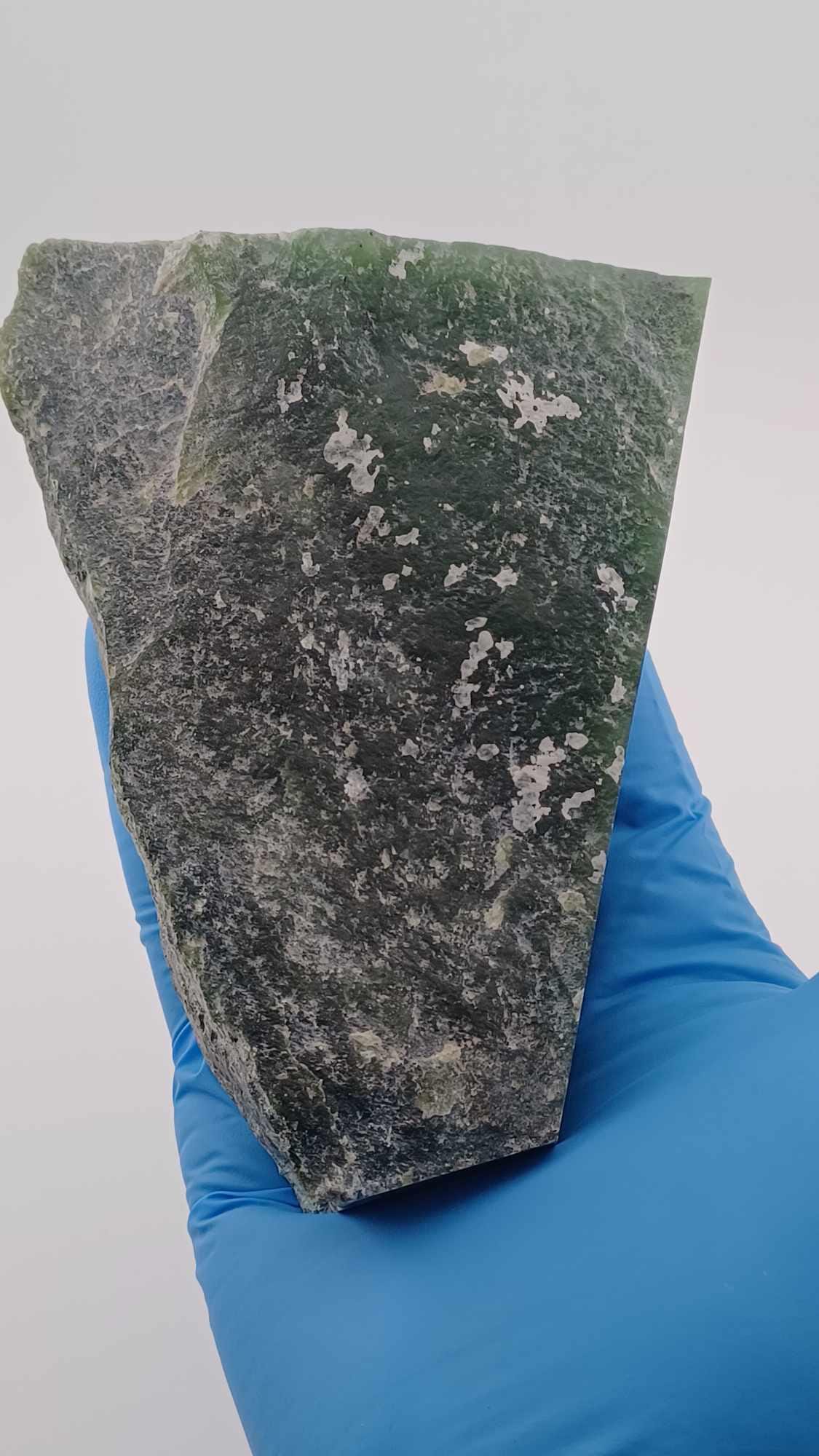Grade-b+ Canadian Cassiar Nephrite Jade Slab - High Translucency - 547g ...