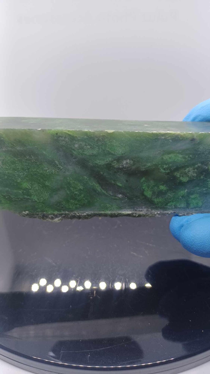 BC Nephrite Jade - 197g - Grade A - Chromium Loaded - Etsy