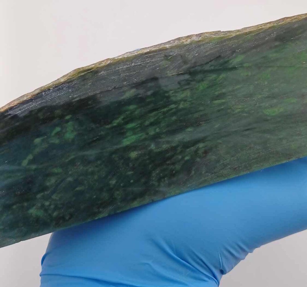 Large Indonesian Nephrite Jade Slab - 1.6kg - Grade B+ - Etsy