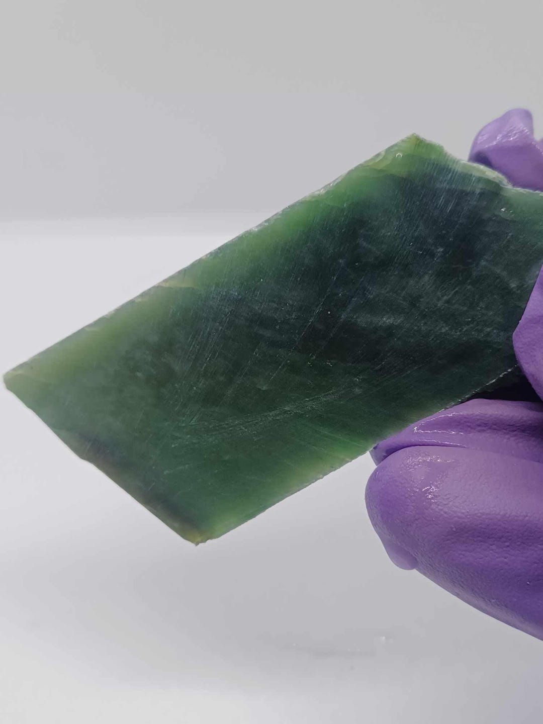 BC Nephrite Jade 45g Specimen Thin Cut - Etsy