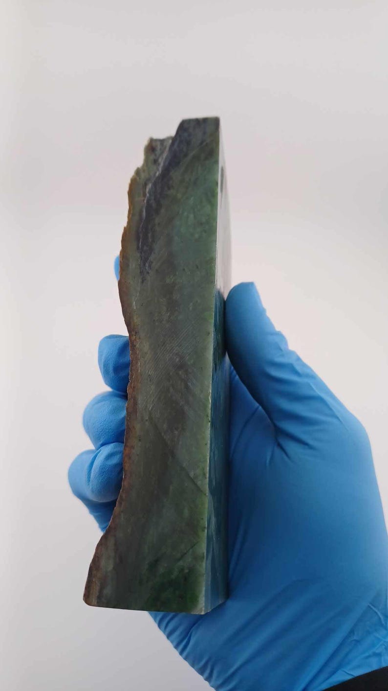 Indonesian Nephrite Jade Slab 586g Grade B - Etsy