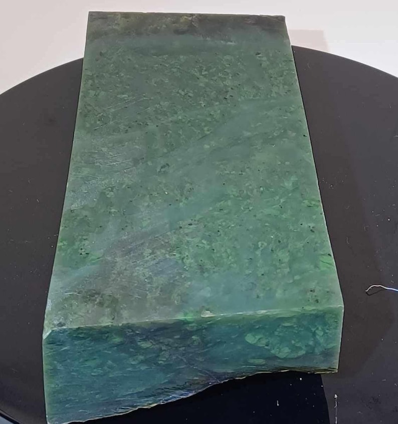 Indonesian Nephrite Jade Slab - 977g - Grade B+ - Etsy
