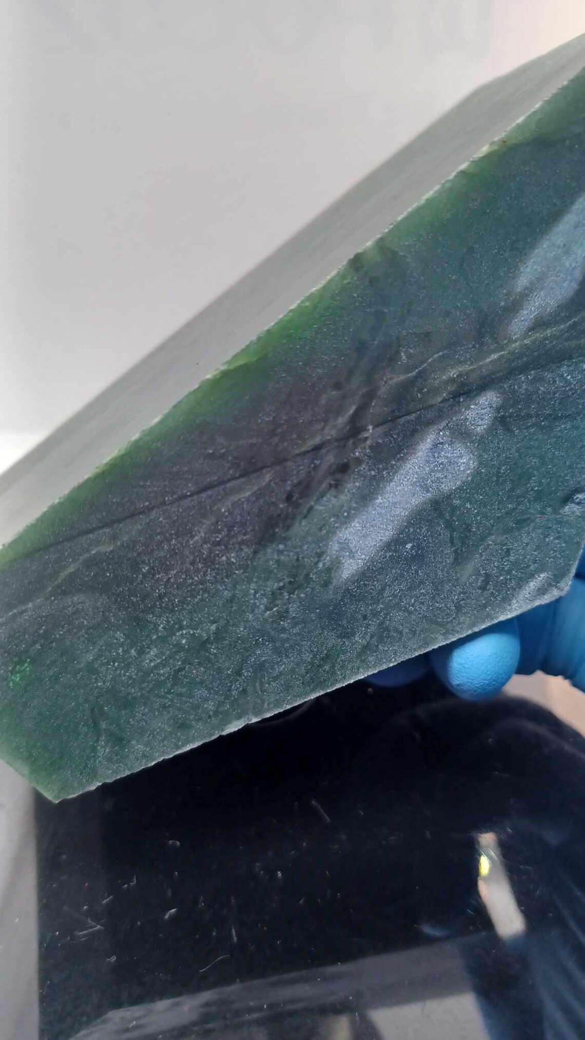 BC Nephrite Jade - 816g - Grade-b - With Chromium Dots - Etsy