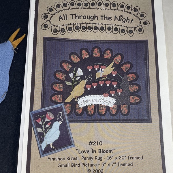 Penny Rug Pattern - Etsy