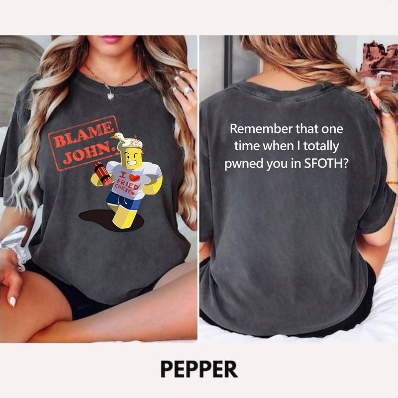 Blame John - Etsy