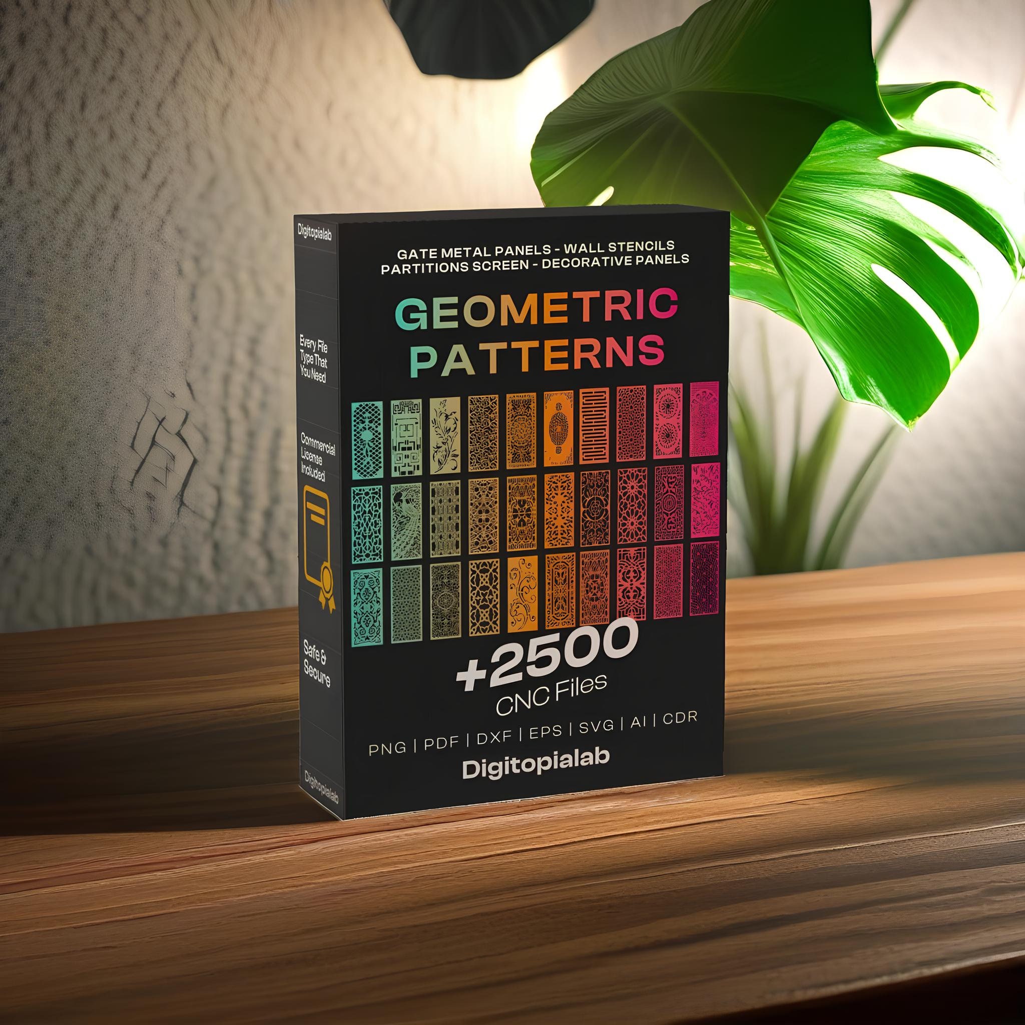 2500+ DXF Files: Geometric Patterns, Partition Screens, Metal Gate ...