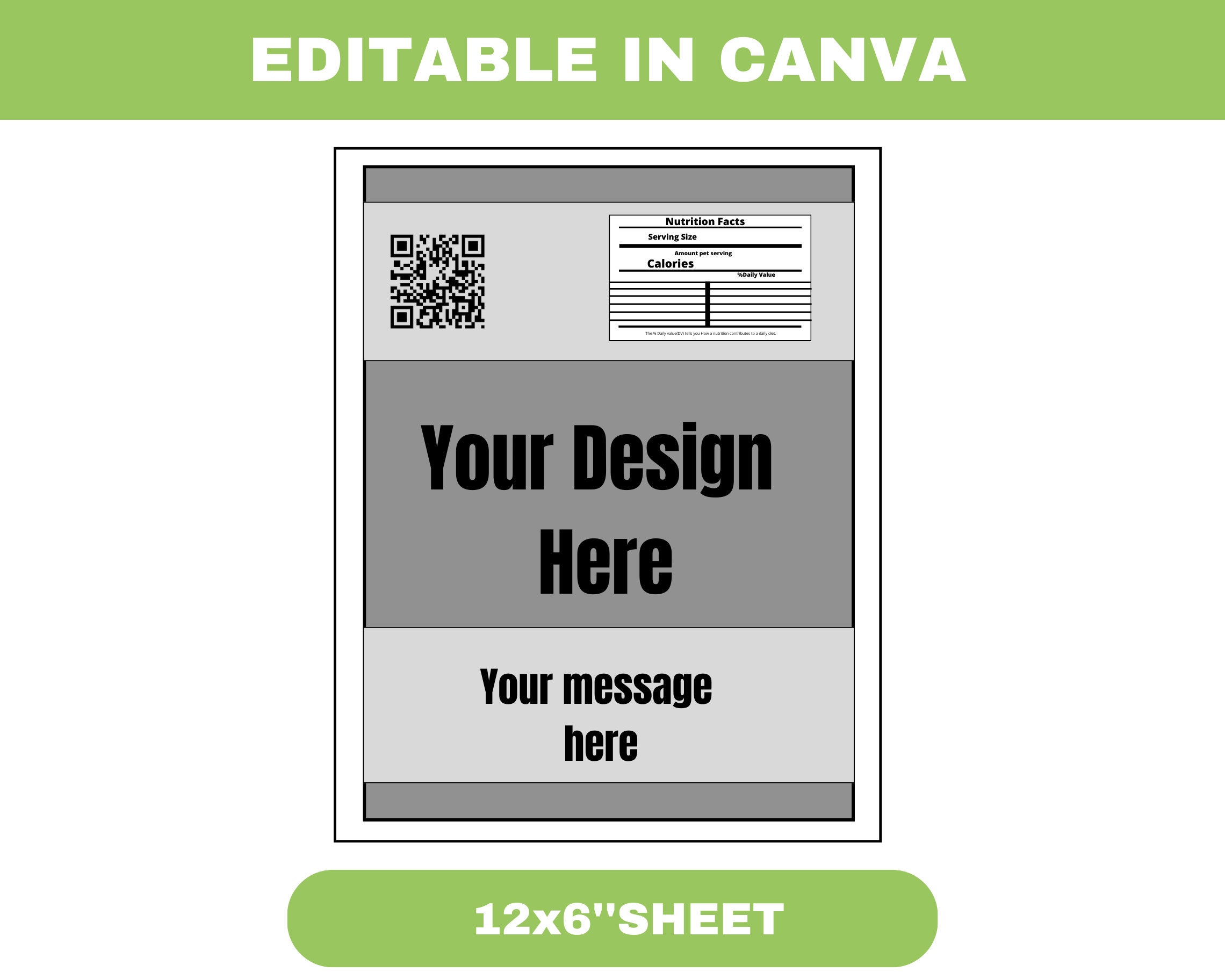 Candy Pop Template, Candy Wrapper Template, Candy Pop Label, Candy ...