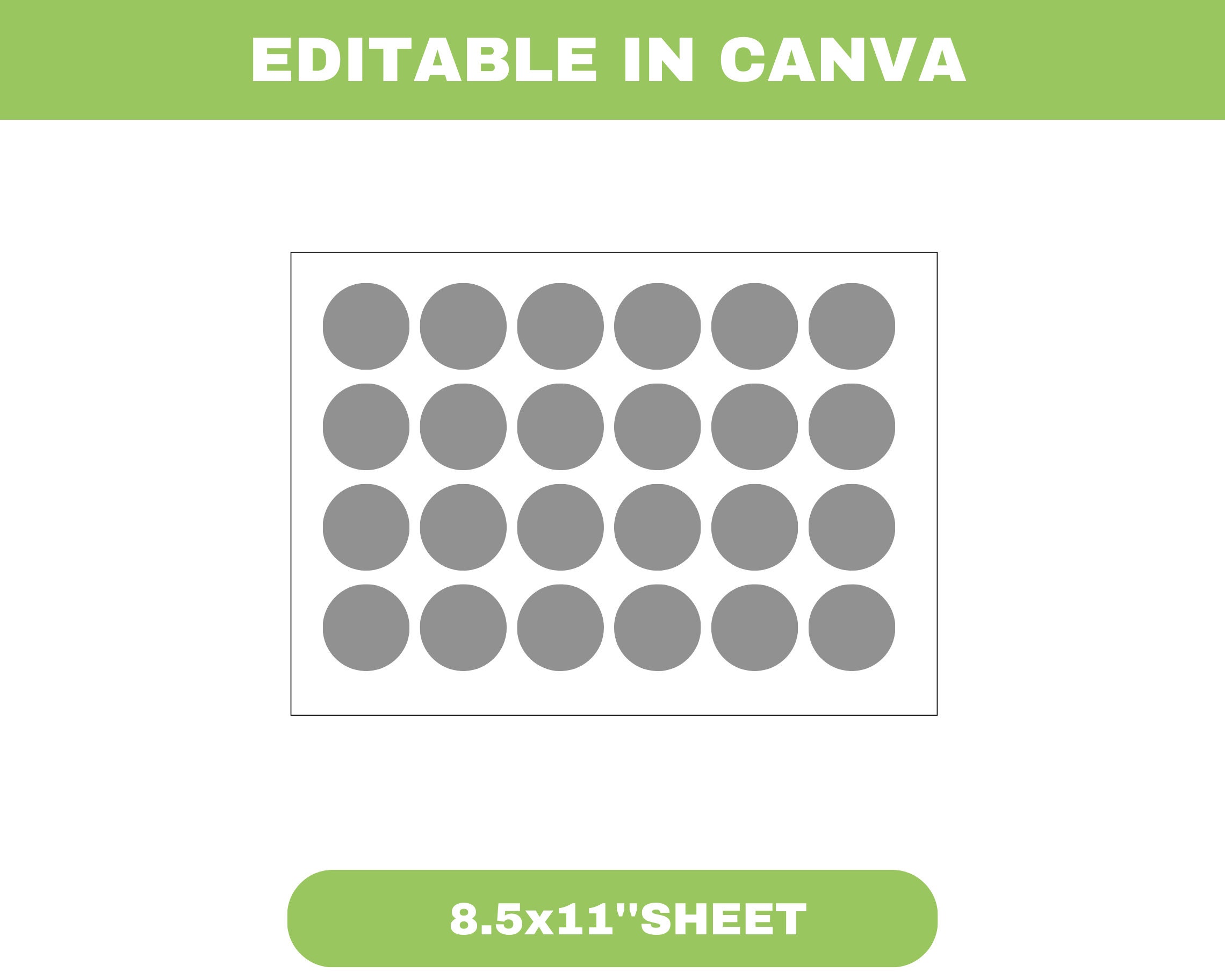 Circle Template Bundle, Circle Label Template, Circle Template Svg ...