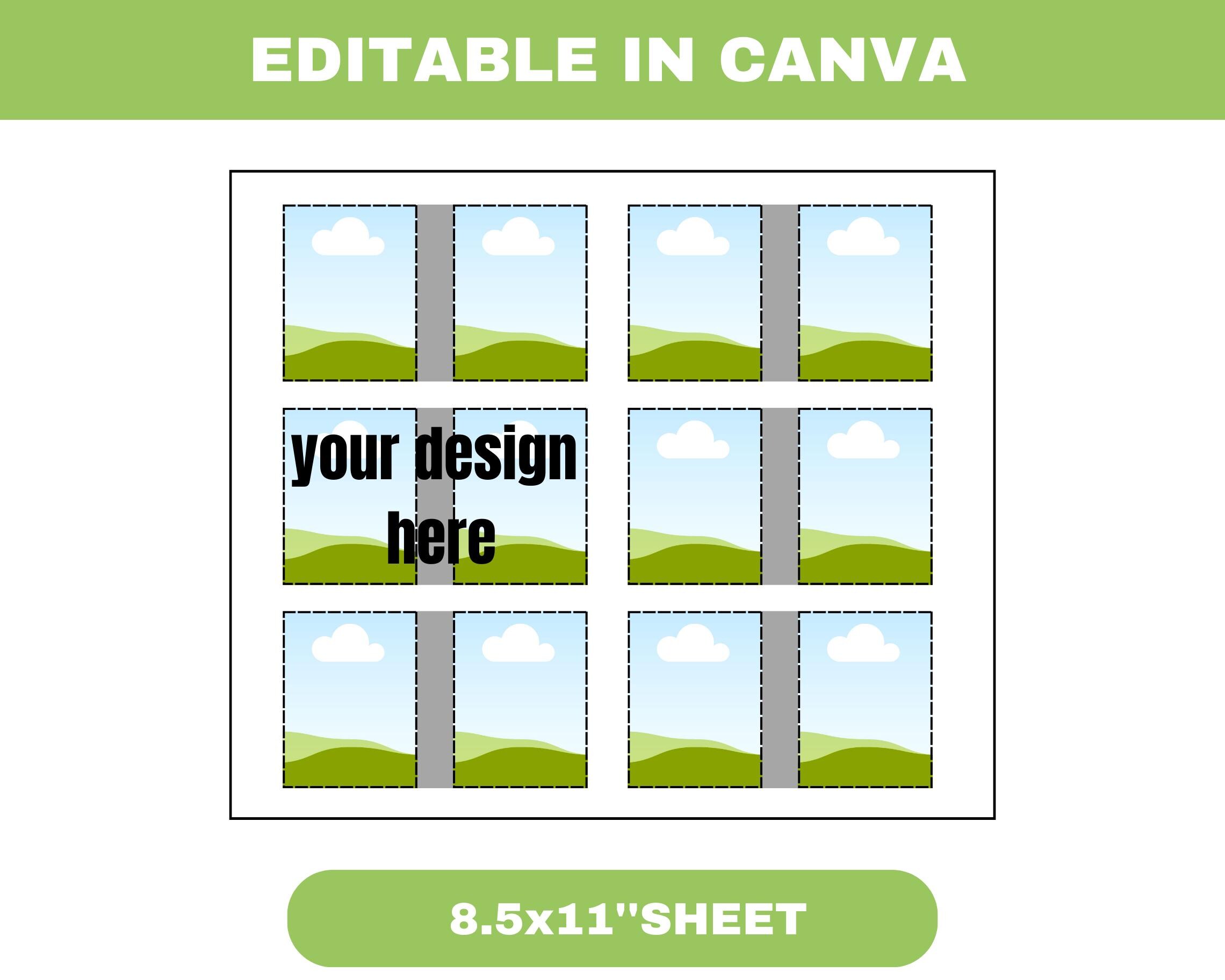 Mini Book Cover Template, Mini Book Cover SVG, Mini Book Cover, Mini ...