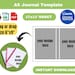A5 Journal Template, Journal Template, Journal Template SVG, A5 Note ...