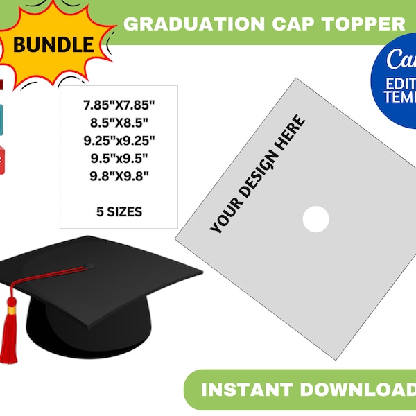 Graduation Cap Svg - Etsy