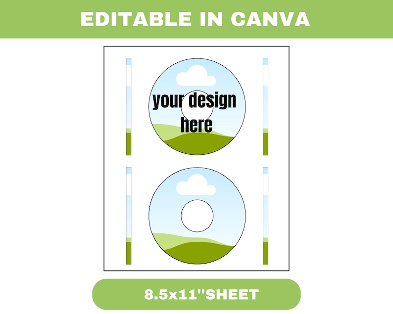 CD Template, SVG, Label, DVD Label Template, Cricut Label, Dvd Label ...