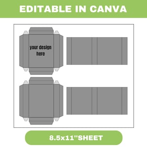 Match Box Template, Slider Box Template, Matchbox Template SVG ...