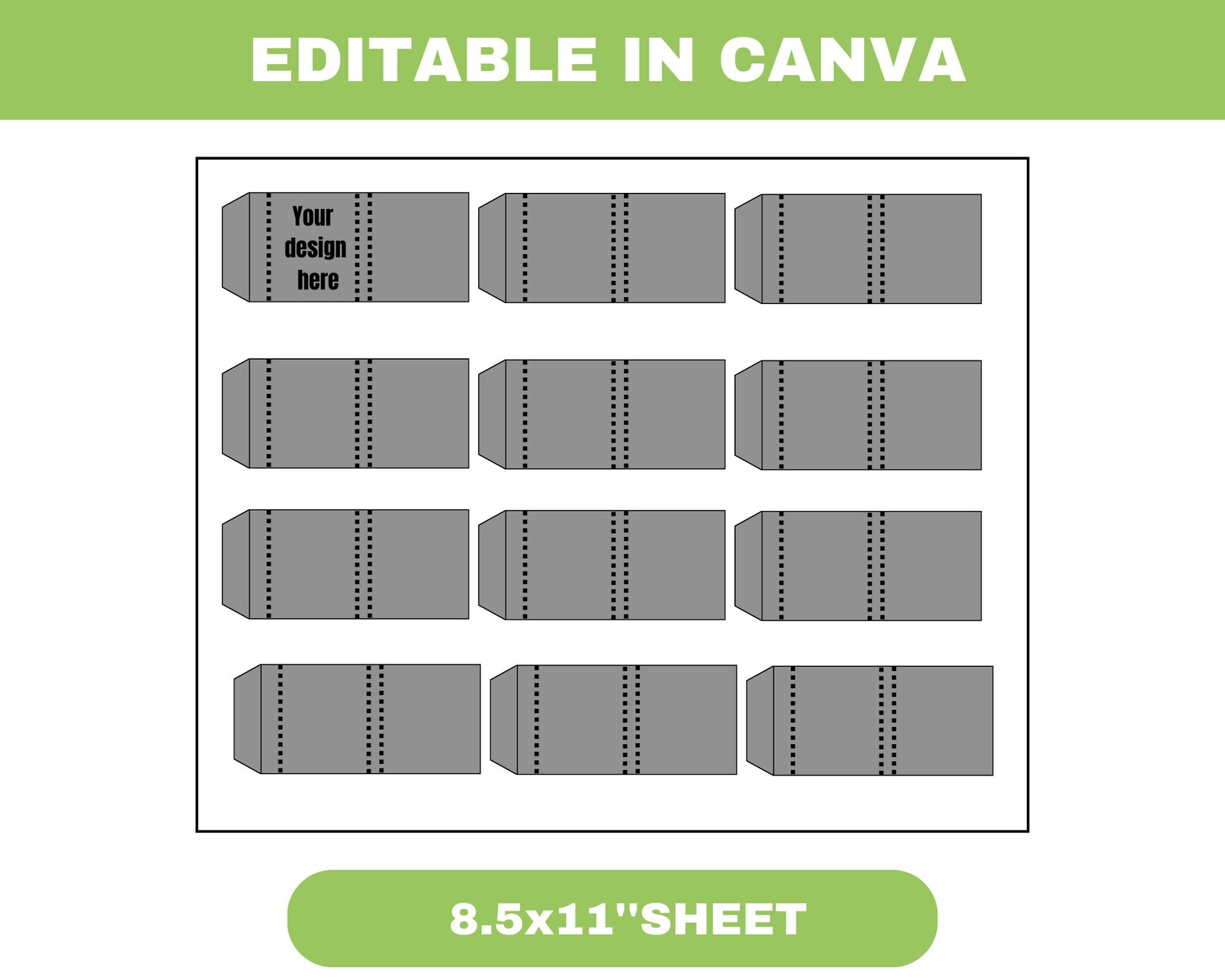 Neapolitan Chocolate Wrapper Template, Neapolitan Chocolate Wrapper SVG ...