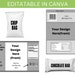 Party Favor Template Bundle, Chip Bag Template, Party Favors, Chocolate ...