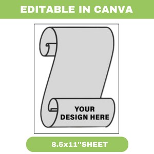 Scroll Fan Template, Scroll Fan Template SVG, Celebration Scroll Fan ...