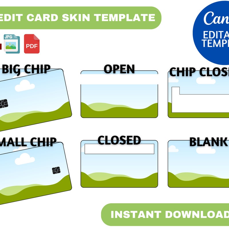 Credit Card Skin - Etsy