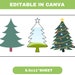 Christmas Tree, Canva Frame Template Christmas Tree ,canva Frame ...