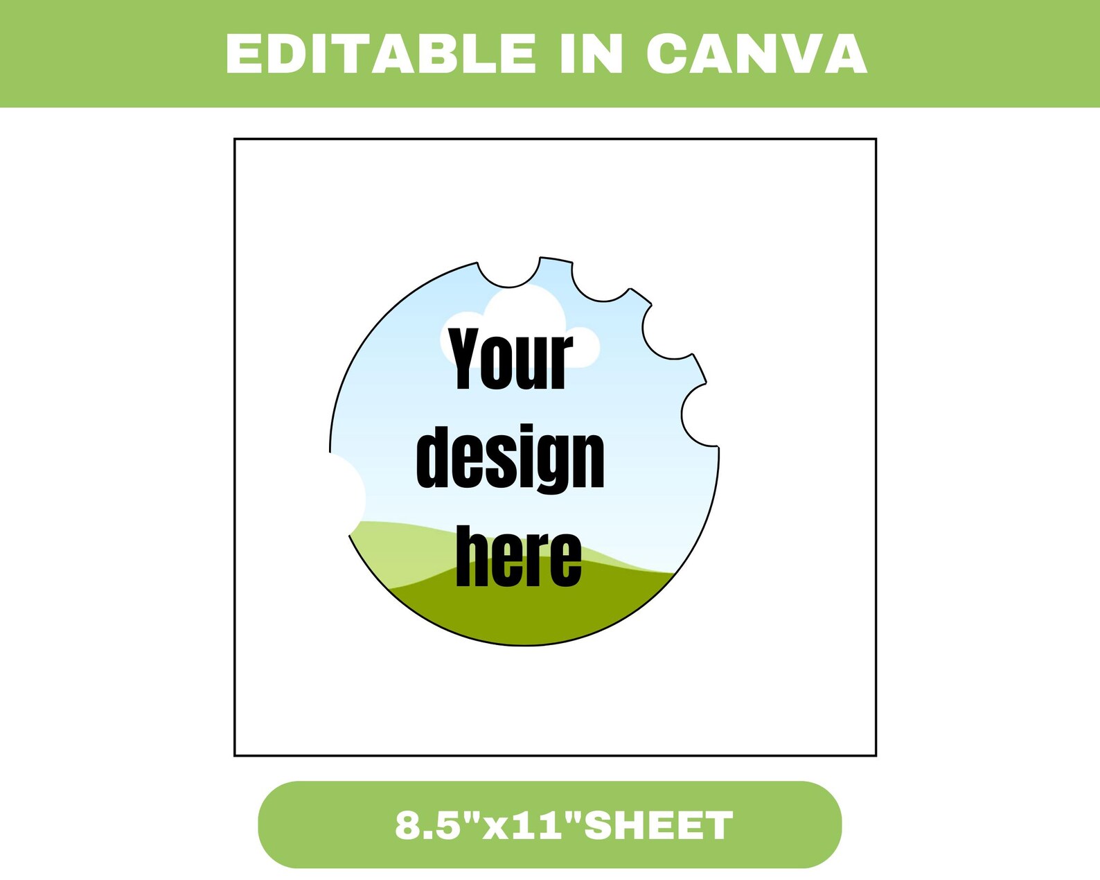 Nailfie Disc Template, Nailfie Disc SVG, Nailfie Disc, Nailfie Round ...