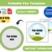 Foldable Fan Template, Svg, Foldable Fan, Label, Wrapper, Promotional ...