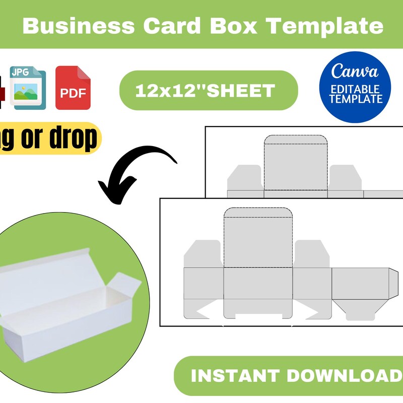 Card in a Box Svg - Etsy