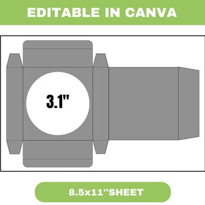 Cup Coaster Box Template, Cup Coaster Box SVG, Coaster Box Template ...