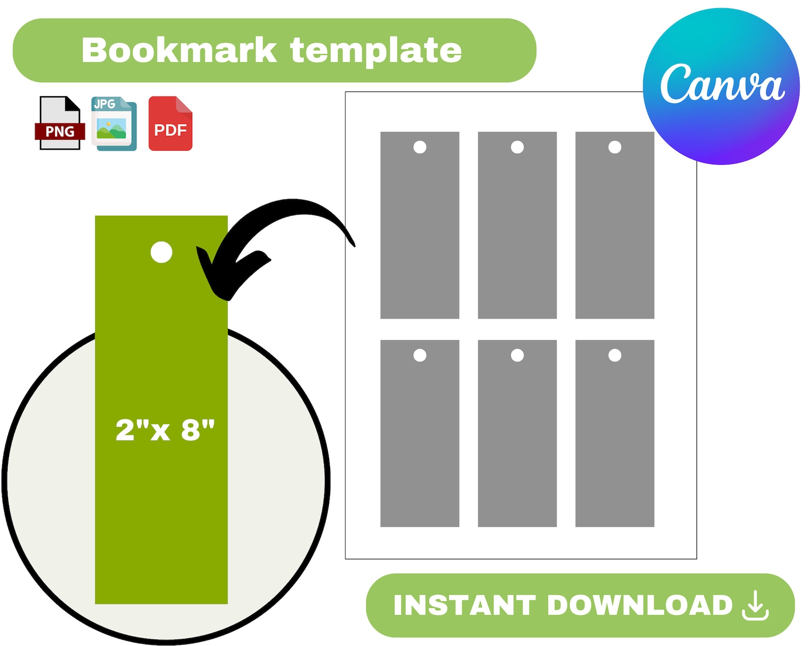 Editable Bookmark Template Svg, Bookmark Label Tags, Bookmark Printable ...