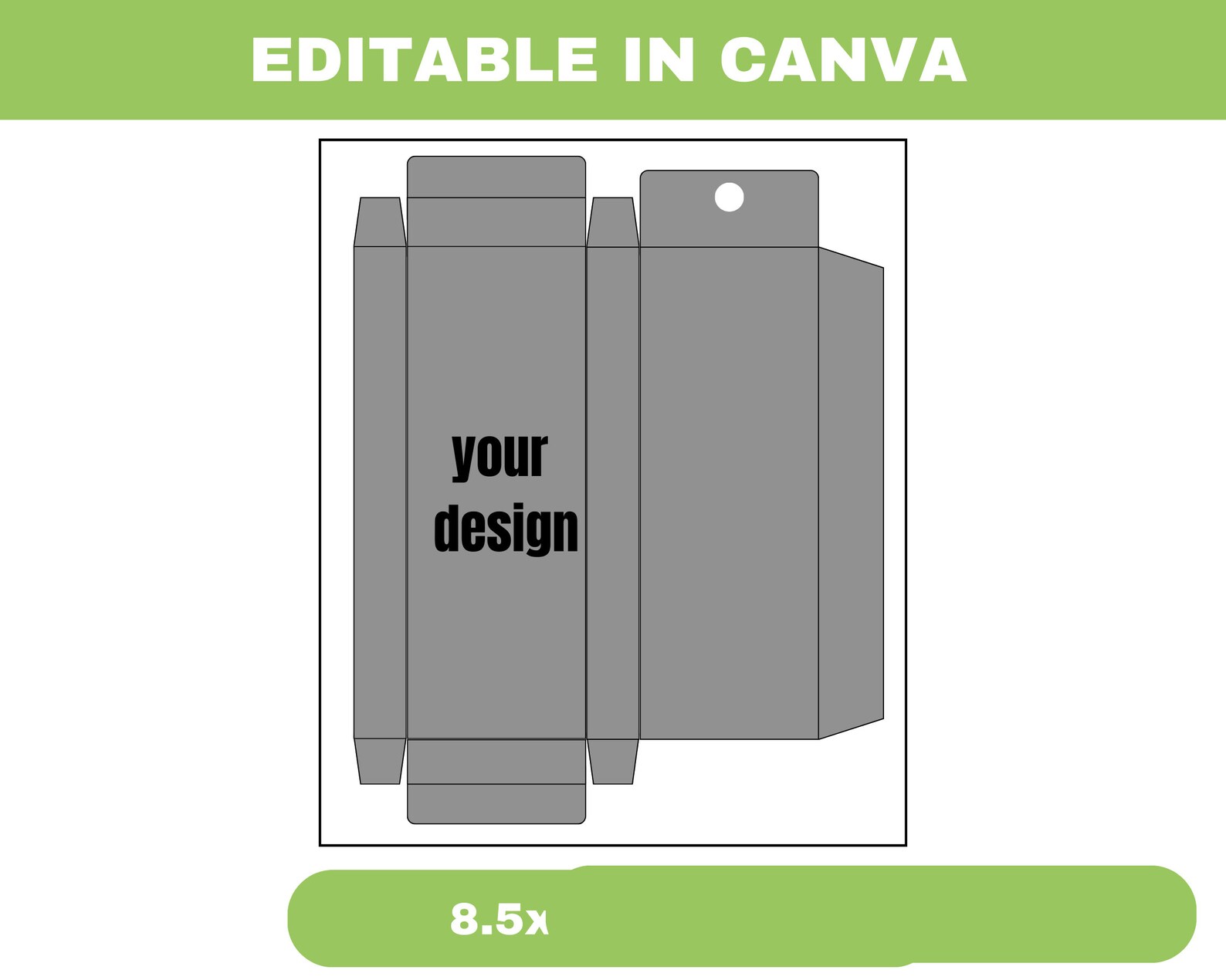 Crayon Box Template, Color Pen Gift Box Template, Wax Crayon Box ...