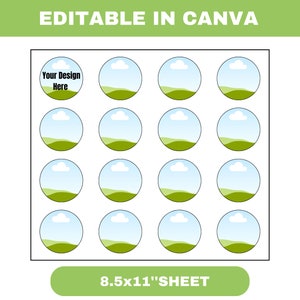 1 Inch Circle Template, Circle Label Template, Circle Template Svg ...