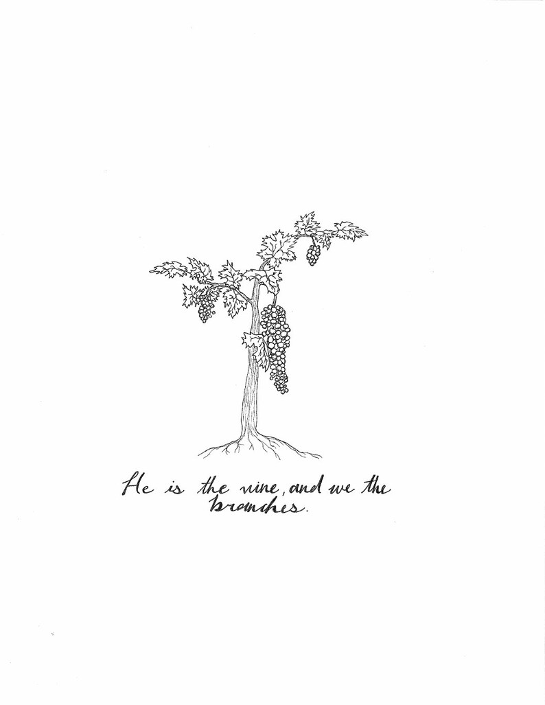 Vine and Branches - Etsy