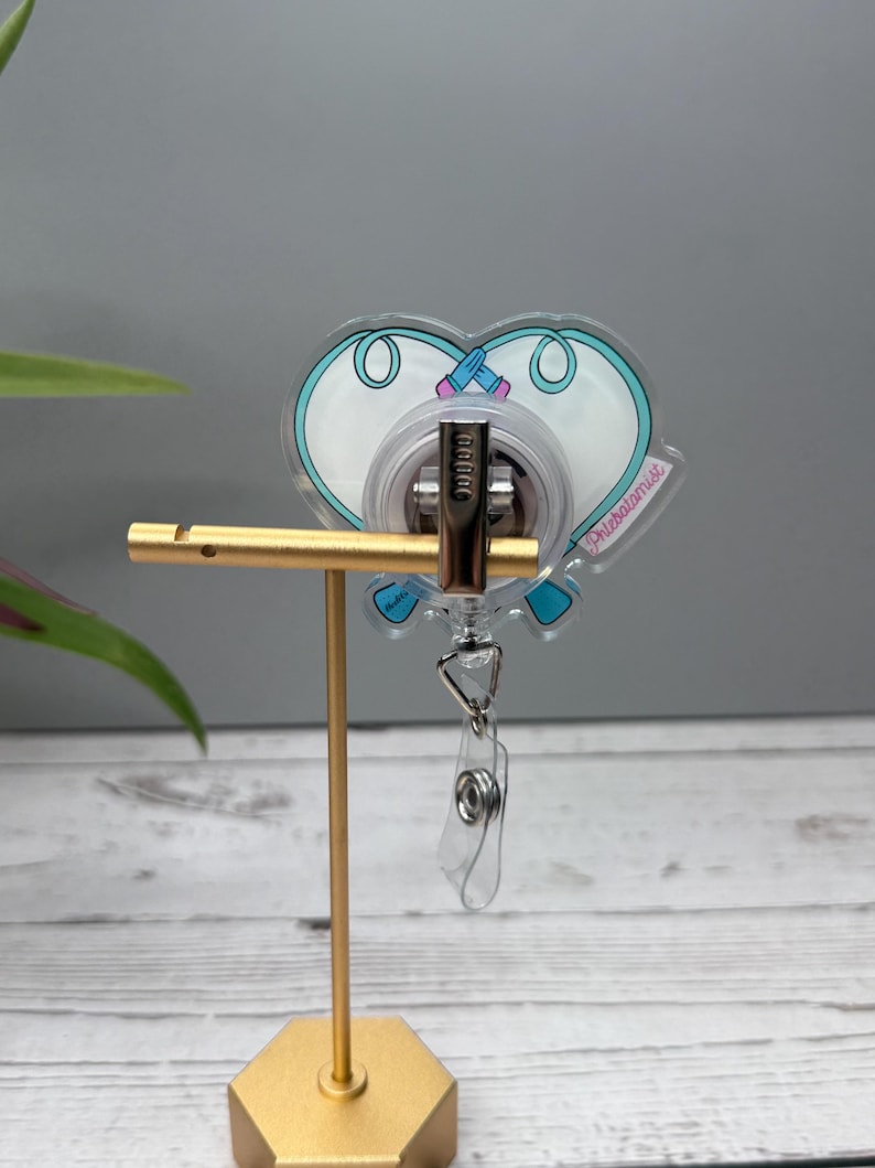 Shaker Badge Reel: Phlebotomist, Venipuncture, Labs, Tubes, Veins ...