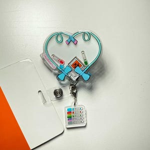 Order of Draw Lab Tubes, Badge Charm, Phlebotomy, Venipuncture, Nursing ...