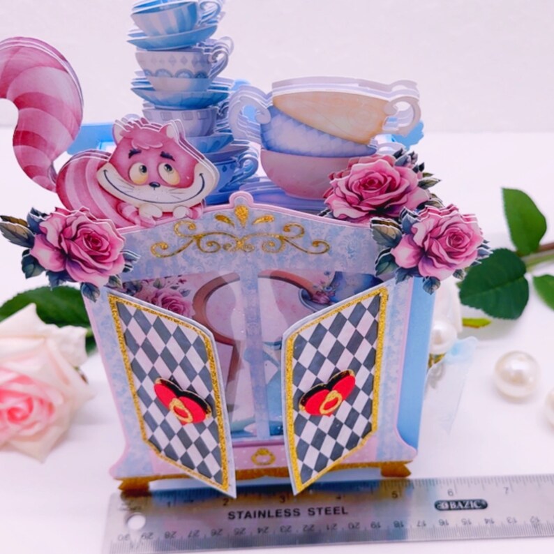 Alice in Wonderland Candy Box: Mad Hatter Party Favor - Etsy