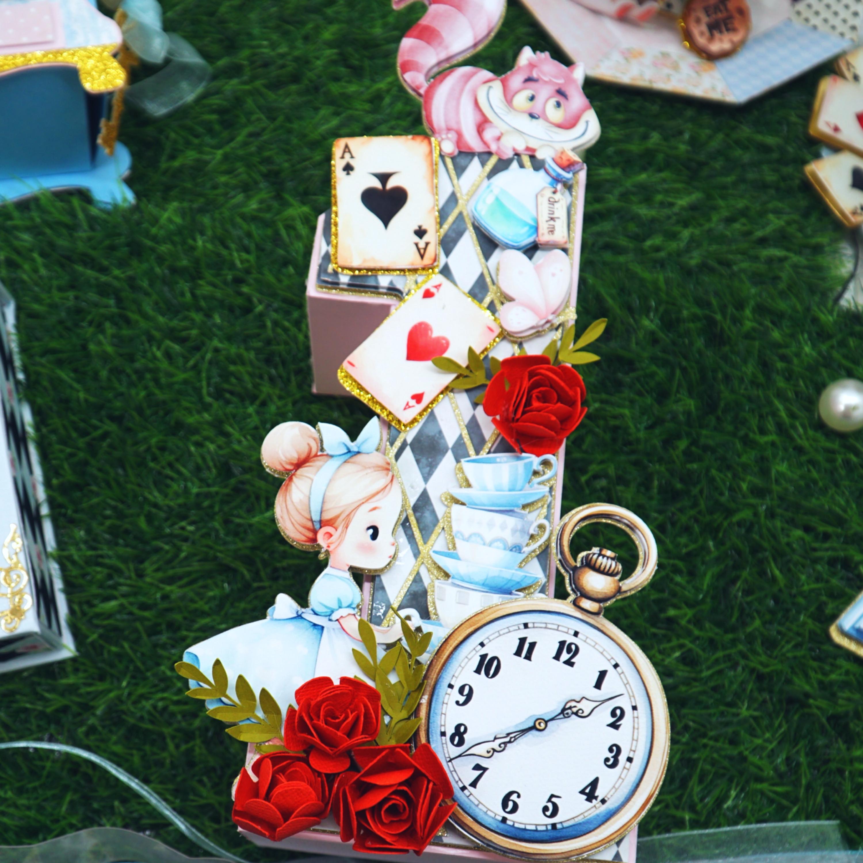 Alice in Wonderland 3D Number One: Mad Hatter Tea Party Decor - Etsy