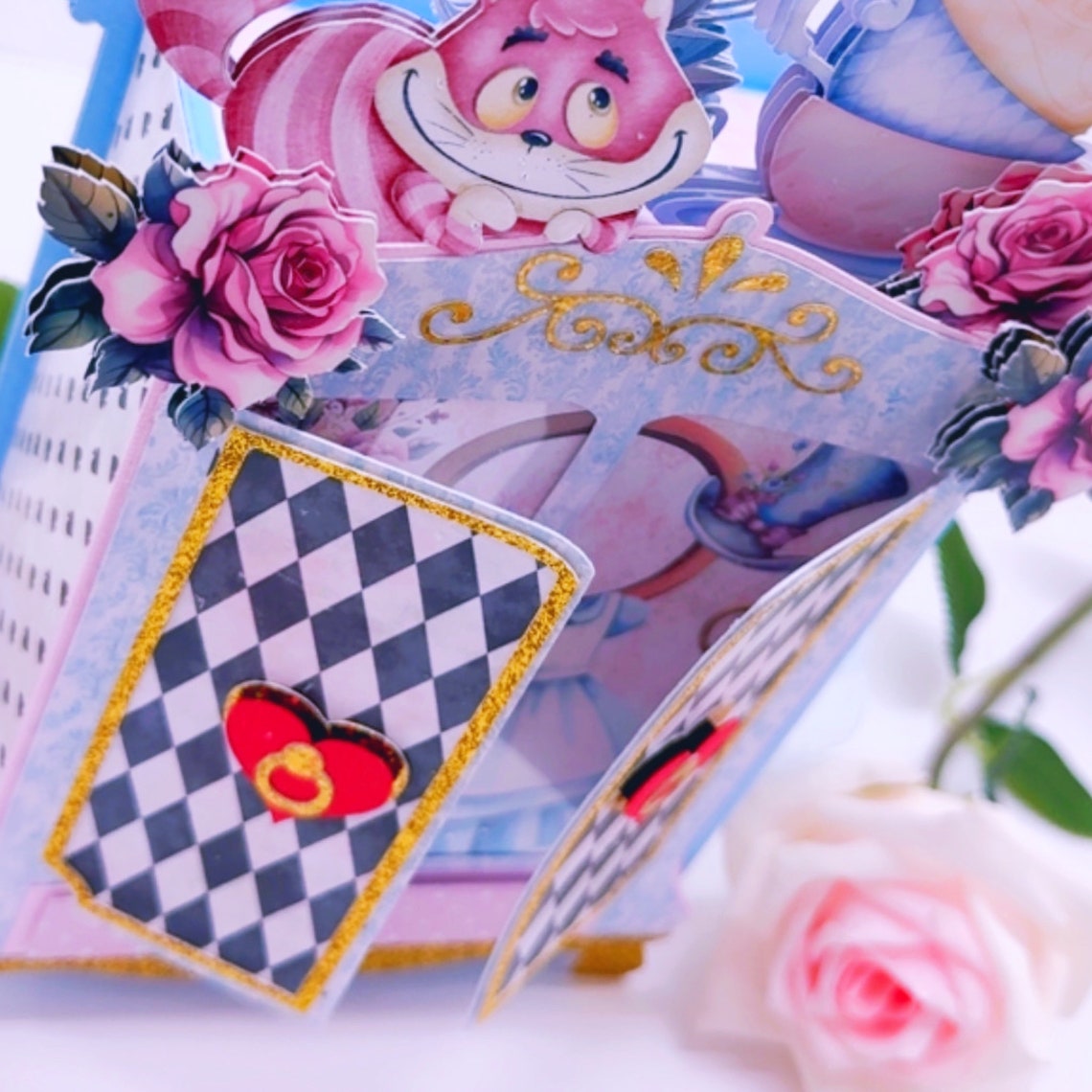 Alice in Wonderland Candy Box: Mad Hatter Party Favor - Etsy
