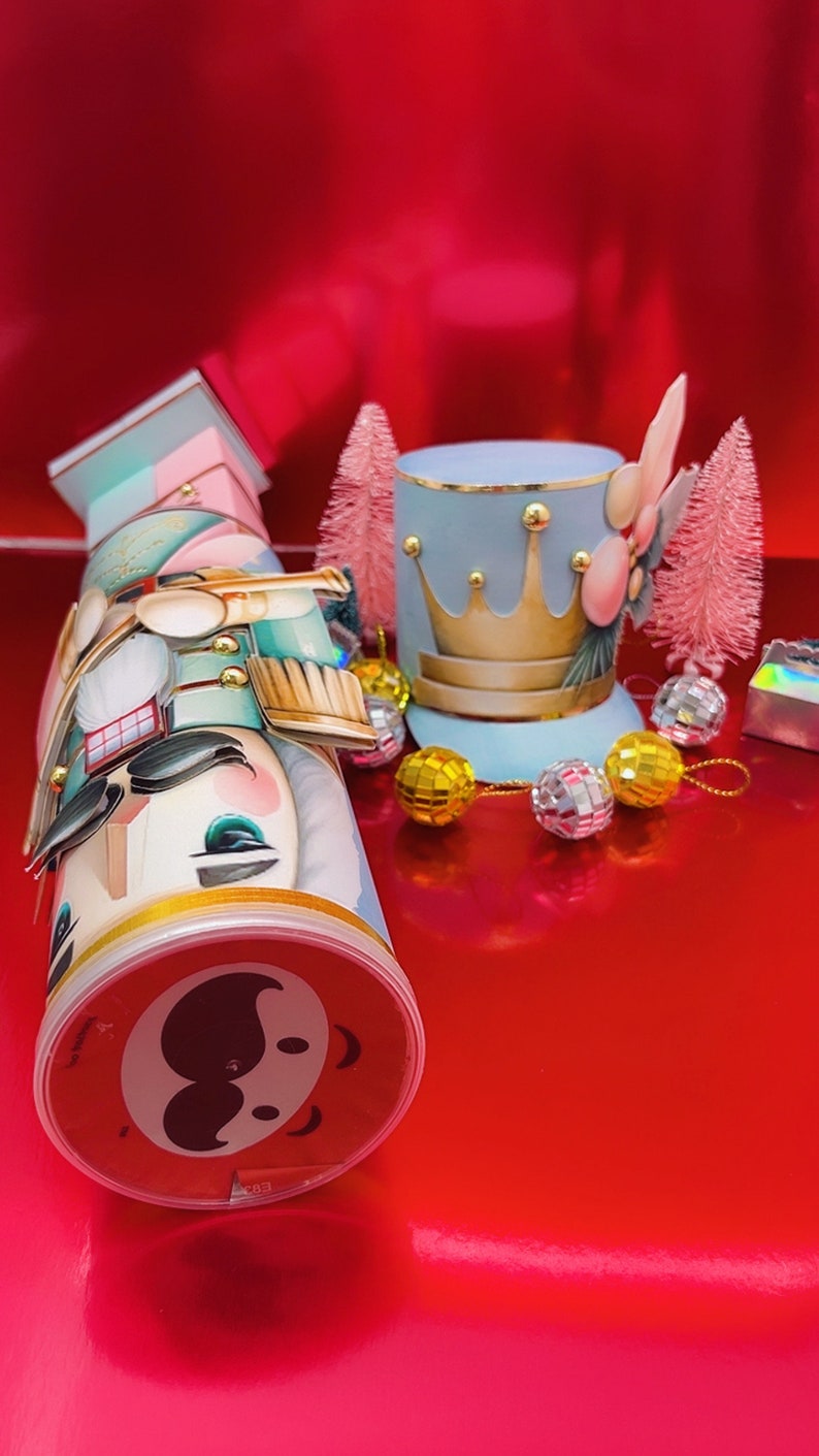 Handmade Nutcracker Pringles Can: Christmas Party Decoration - Etsy