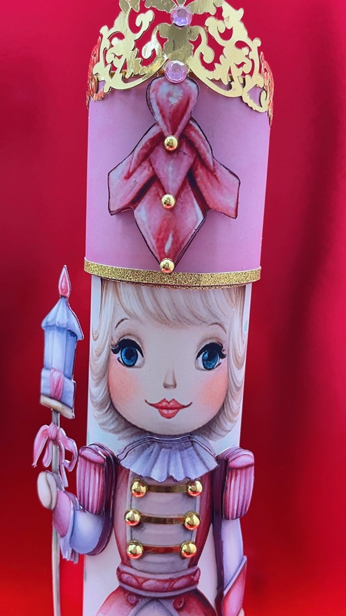Nutcracker Decorated Pringles Can: Christmas Party Decor - Etsy