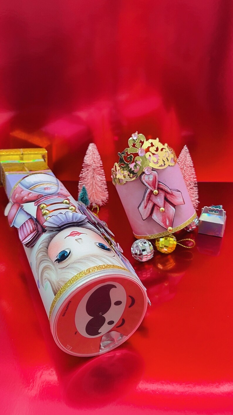 Nutcracker Decorated Pringles Can: Christmas Party Decor - Etsy