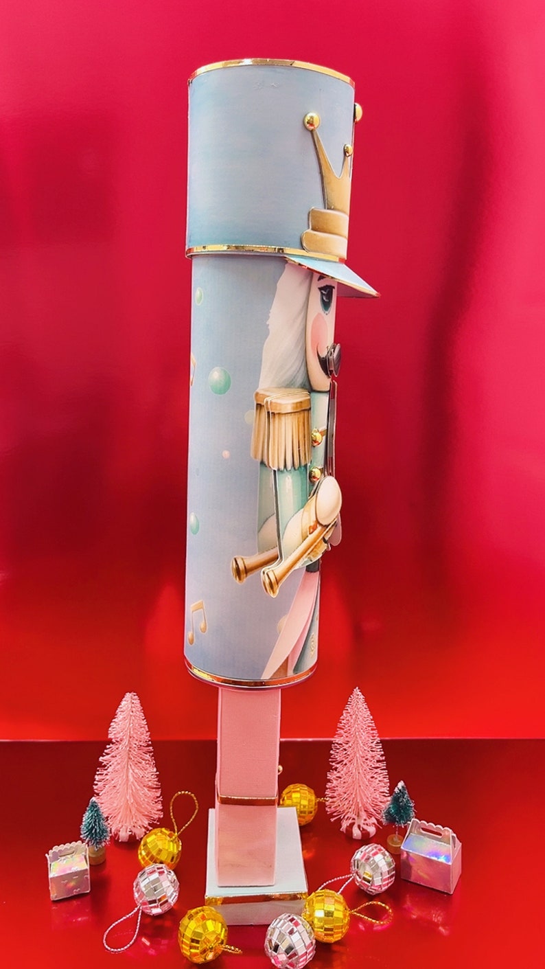 Handmade Nutcracker Pringles Can: Christmas Party Decoration - Etsy